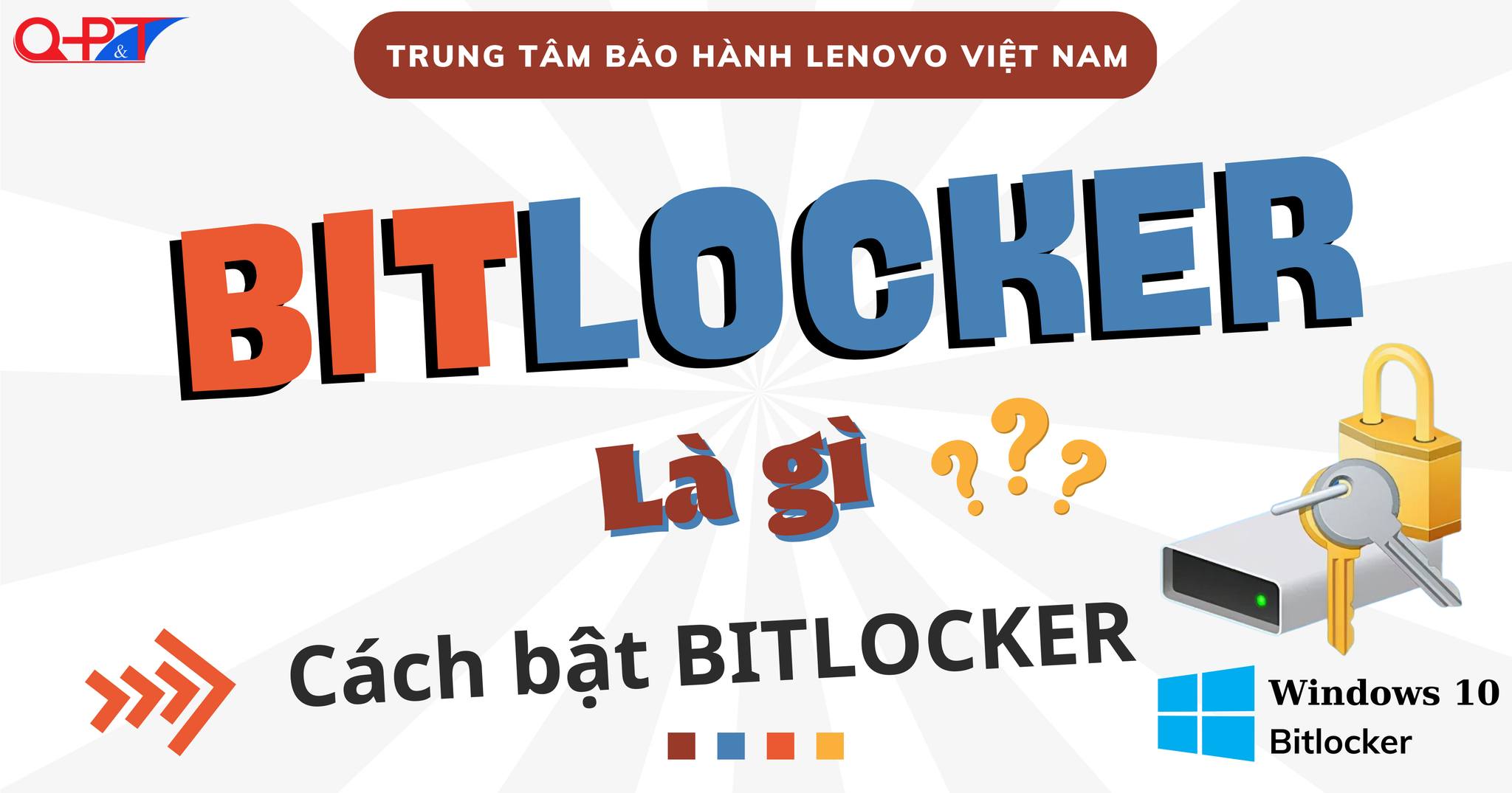 Cách bật BitLocker | Lenovo Service Center