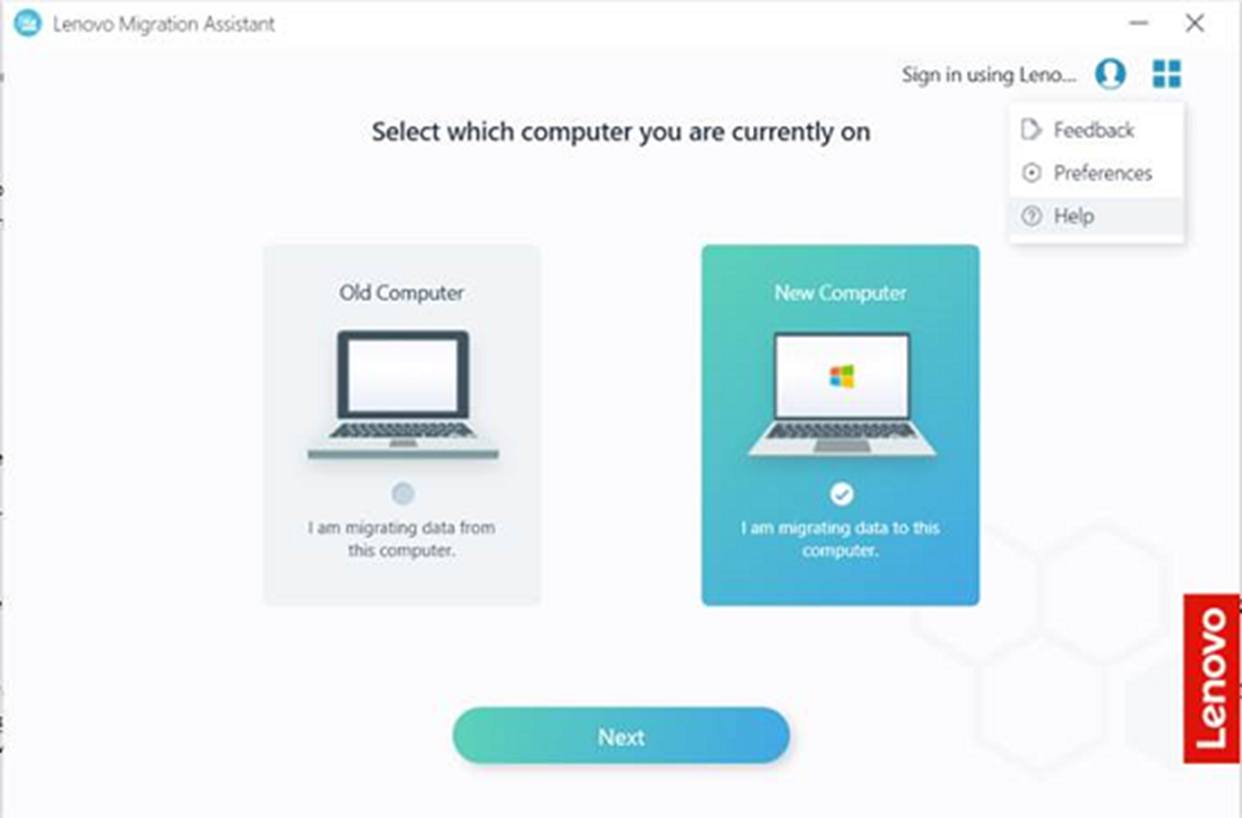 Lenovo Migration Assistant (Phần 2) | Trung tâm bảo hành Lenovo