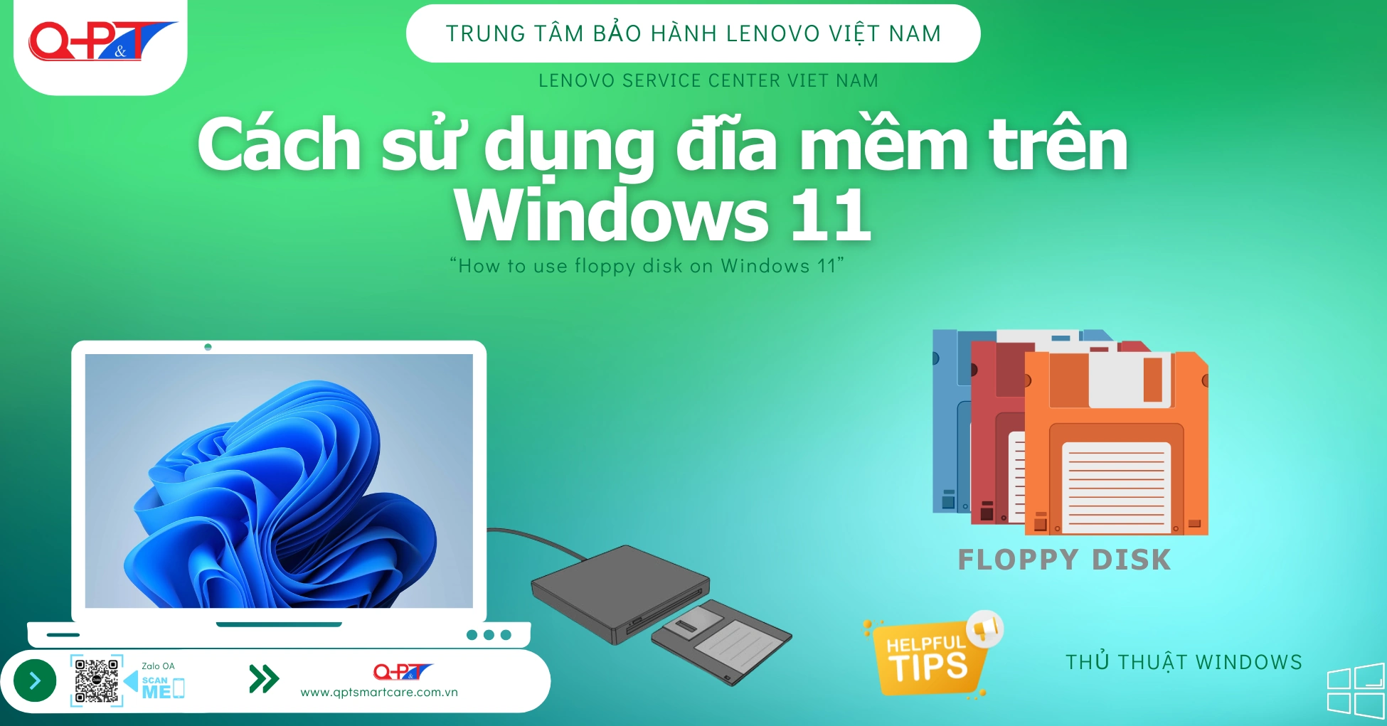 Bạn vẫn có thể sử dụng đĩa mềm với Windows 11, đây là cách thực hiện ...